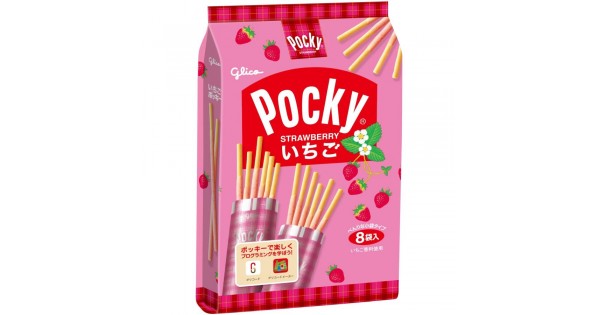 Glico格力高 Pocky草莓味 8袋入