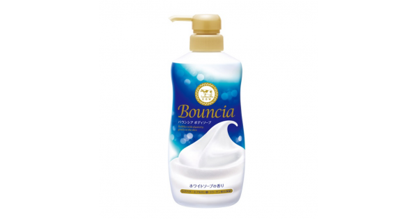 COW牛乳石碱 浓密泡沫沐浴露 牛奶花香 500ml