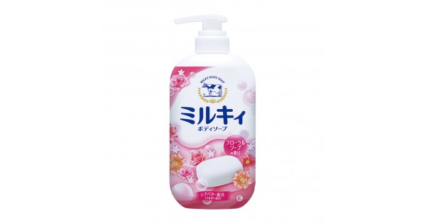 COW牛乳石碱 沐浴露综合花香 550ml